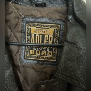 Adler | Jackets & Coats | Authentic Adler Vintage Leather Jacket | Poshmark